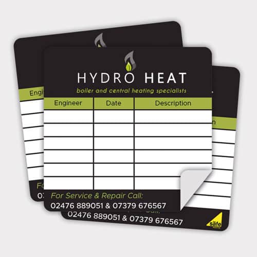 Service Stickers - Free Design + Approval - Quality Prints